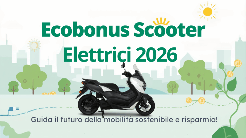Incentivi scooter elettrici 2026: quando esce l’ecobonus?